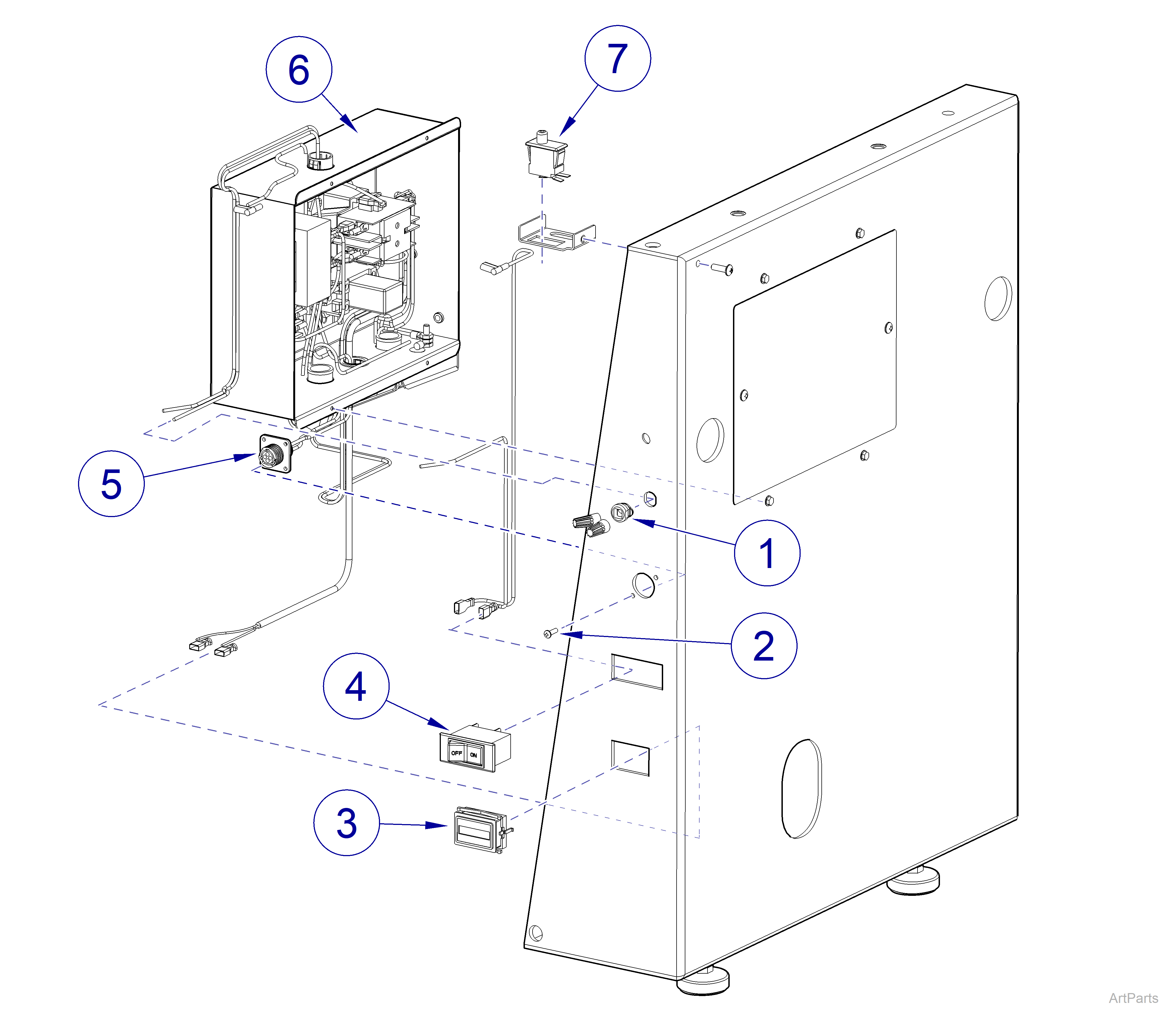 PowerVac® P Front Panel Controls