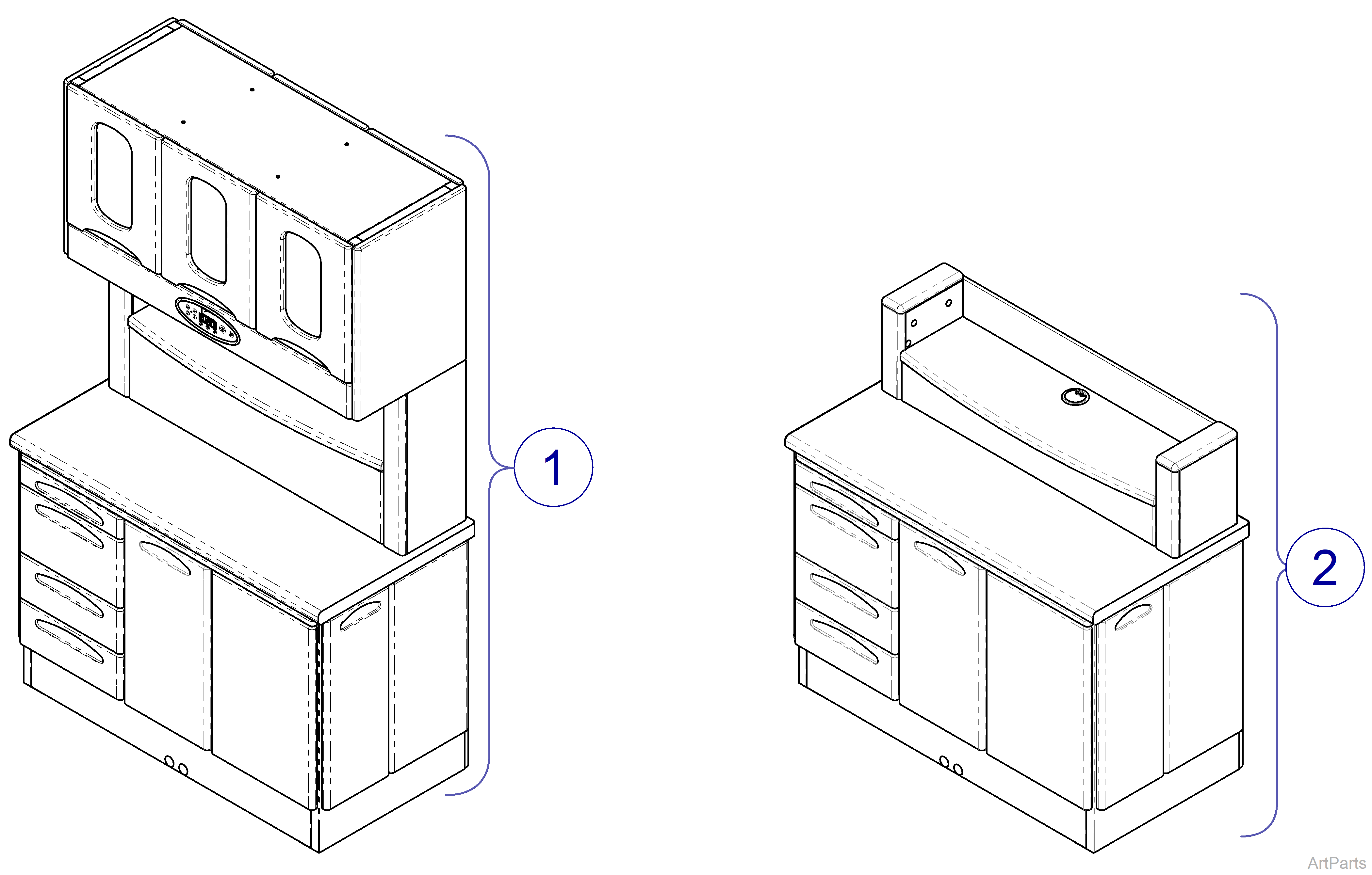 Integra™ Treatment Console Model Options