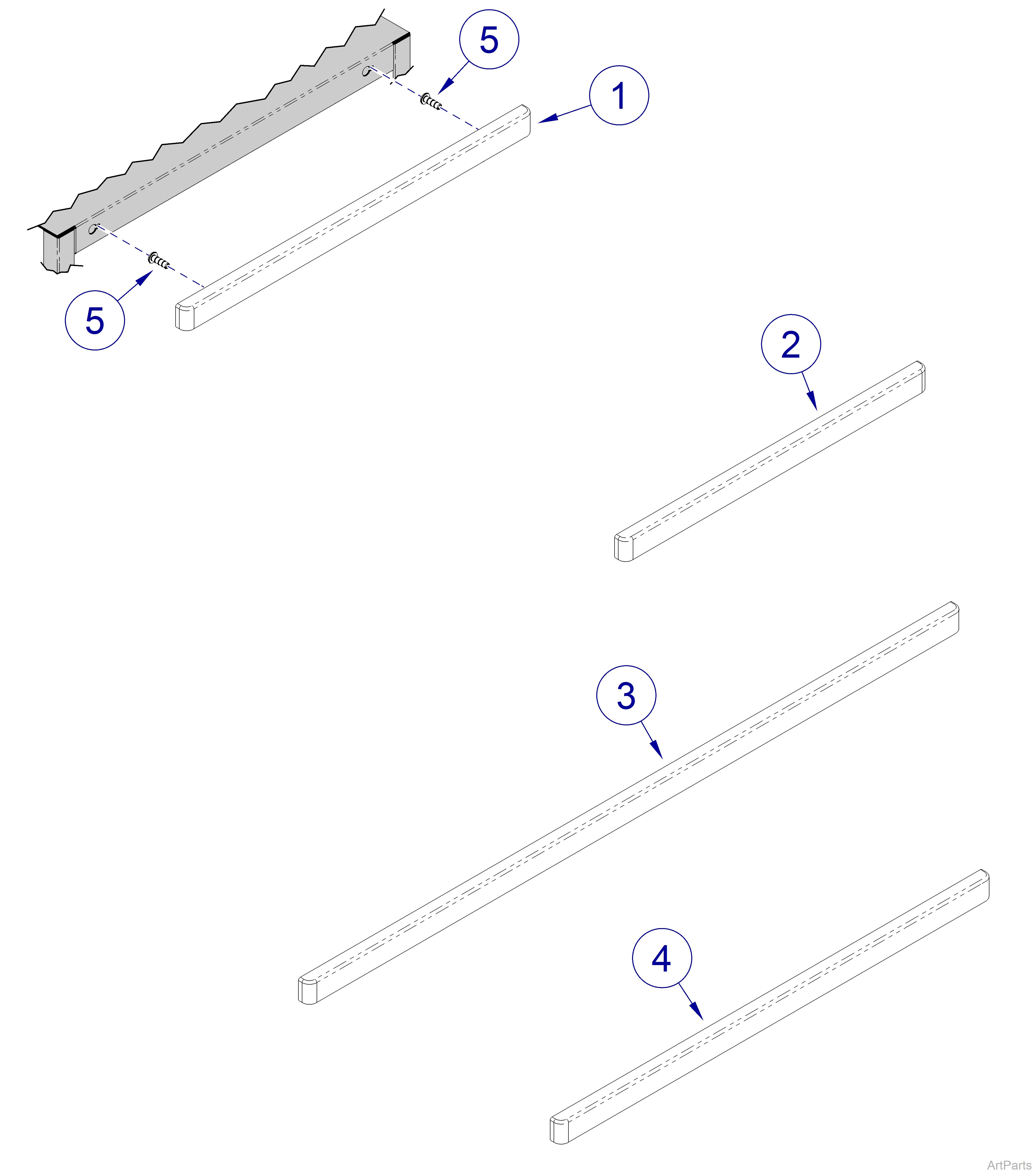 Integra™ Side Cabinetry Mullion Assemblies Sink and Storage