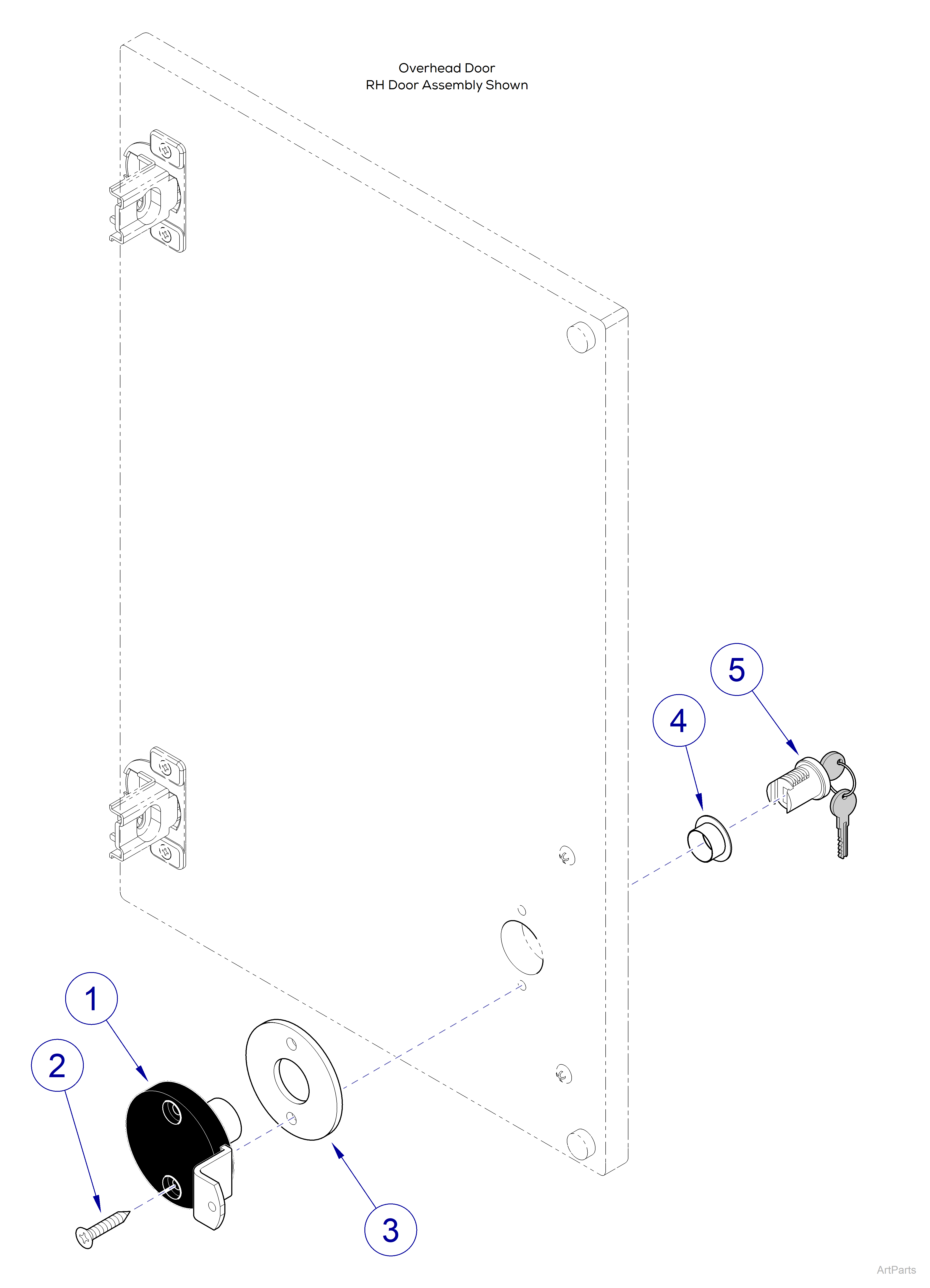 Ritter Modular Single Door Lock Kits
